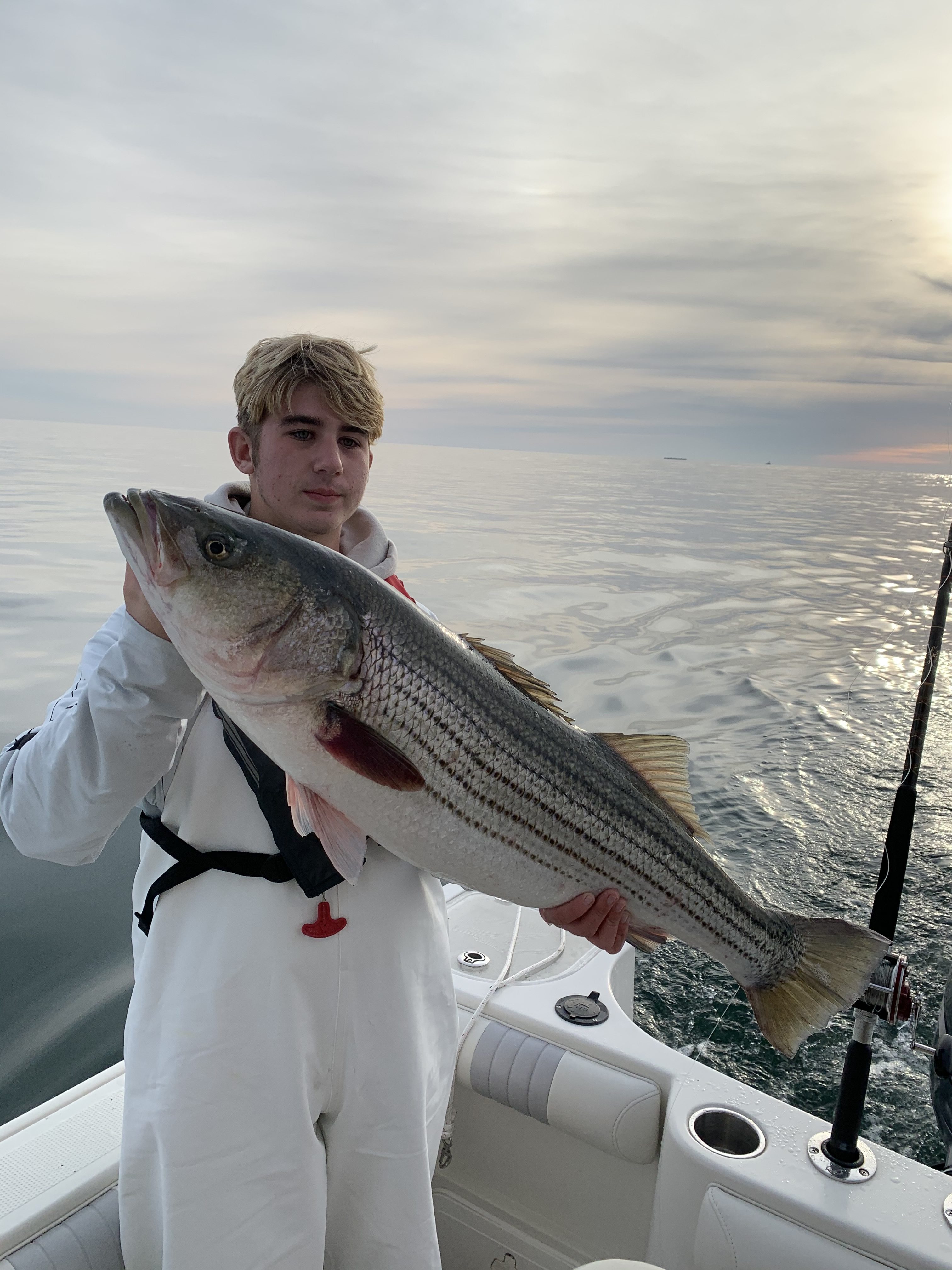 Nice Bass on the Jen-Jen - Village Harbour Fishing Club